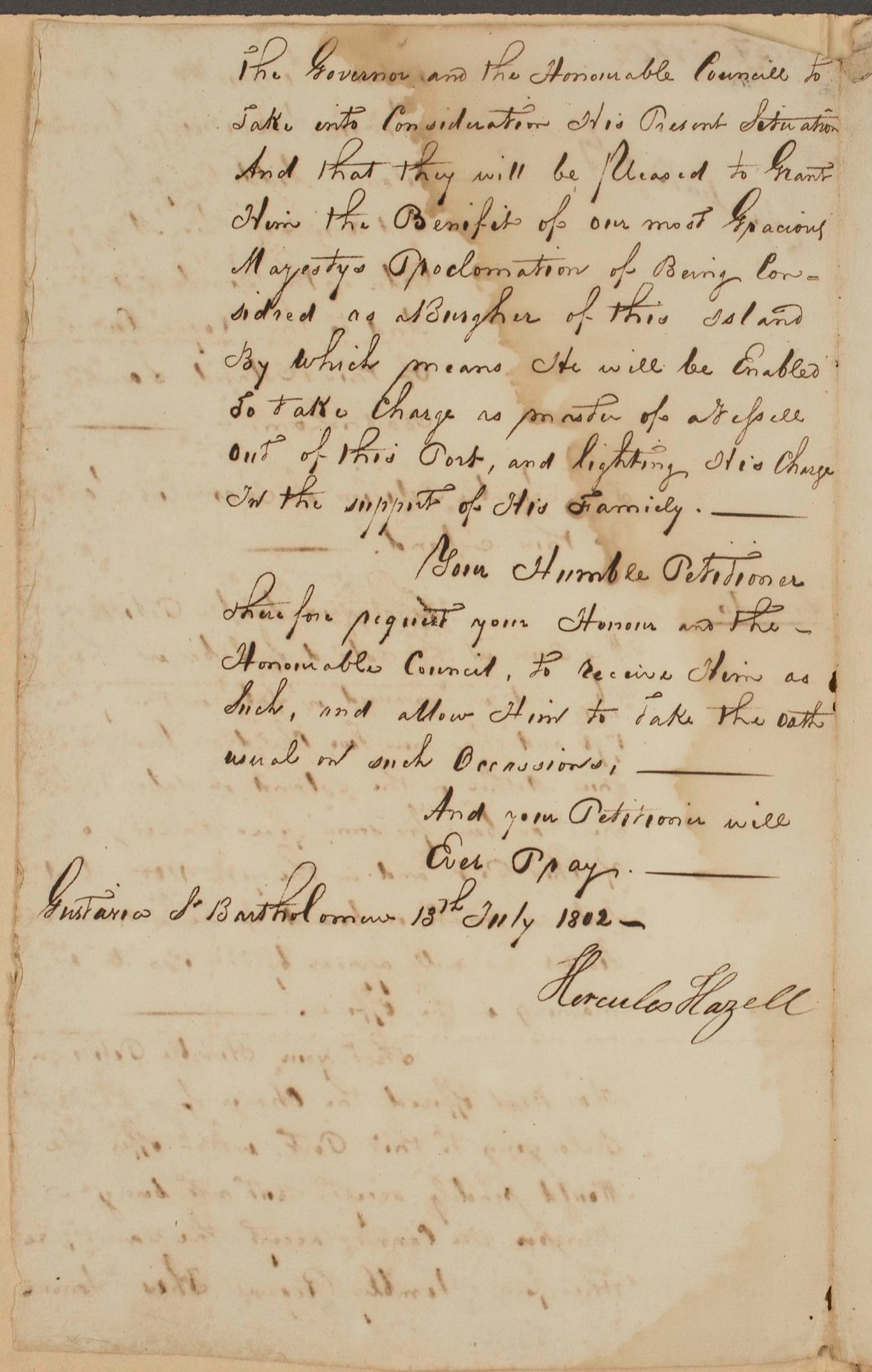 Hercules HASSELL, Saban Captain – The Saint-Barth Islander